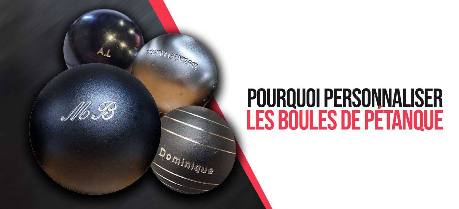 Des boules de pétanque personnalisées pour joueurs passionnés