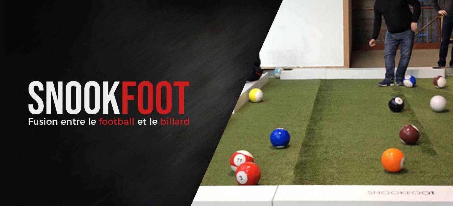 Le Snookfoot, fusion entre le football et le billard