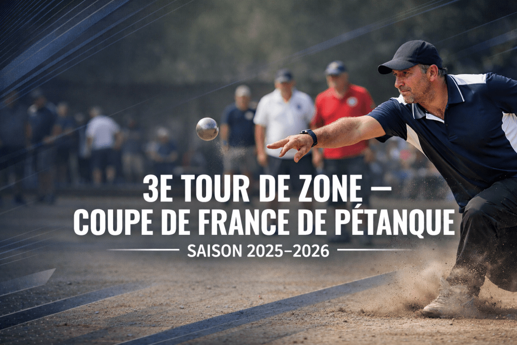 Le programme équipe de France pétanque 2026 dévoilé