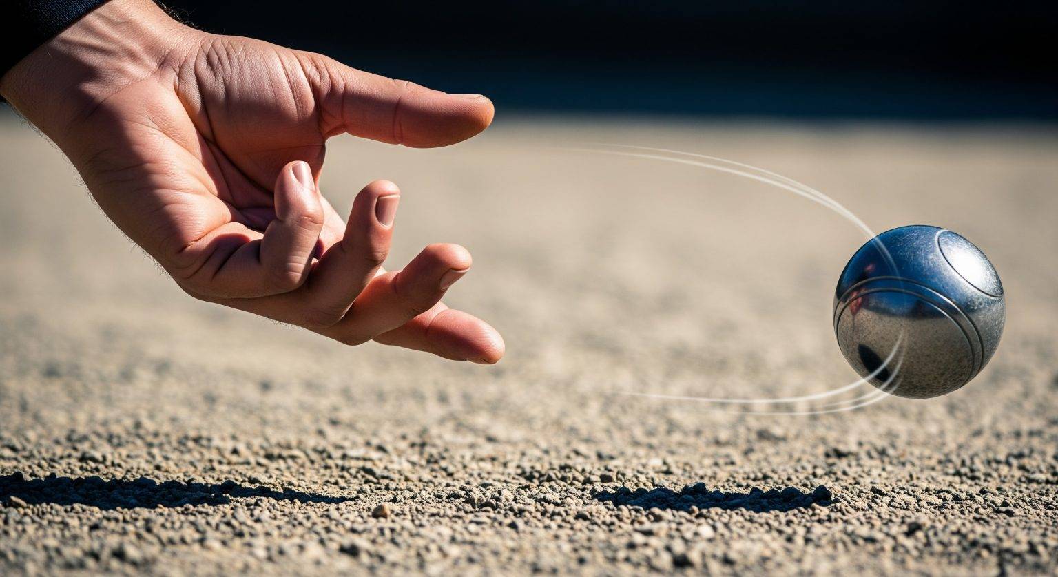 Comment tourner une boule à la contre-main à la pétanque